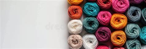 A Vibrant Assortment Of Yarn Rolls Is Neatly Organized In A Grid