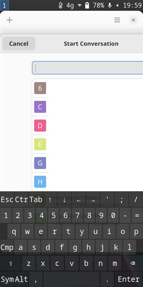 Cannot Start Conversation In Portrait Mode On Small Screen · Issue