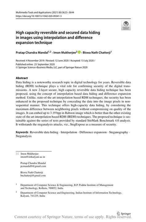 high capacity reversible and secured data hiding in images using