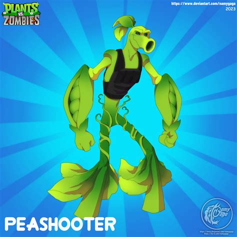 Pvszpeashooter Design By Namyg On Deviantart