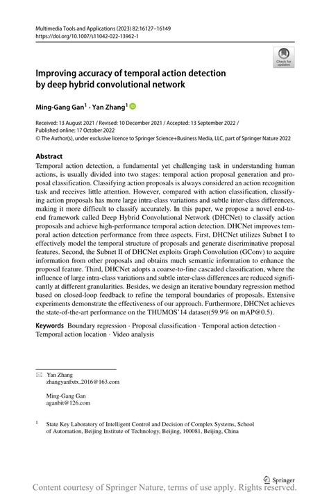 Improving Accuracy Of Temporal Action Detection By Deep Hybrid