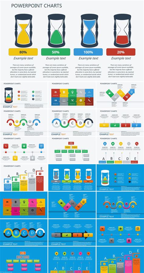 Hourglass PowerPoint Charts