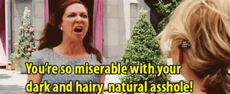 Youre So Miserable With Your Dark And Hairy Natural Asshole