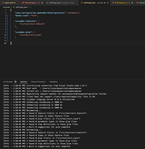 Glue Code Not Being Found · Issue 48 · Cucumberlanguage Server · Github