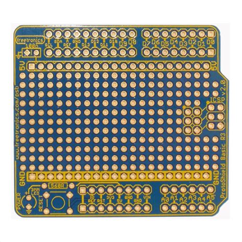 Protoshield Basic Prototyping Board For Arduino Robotshop