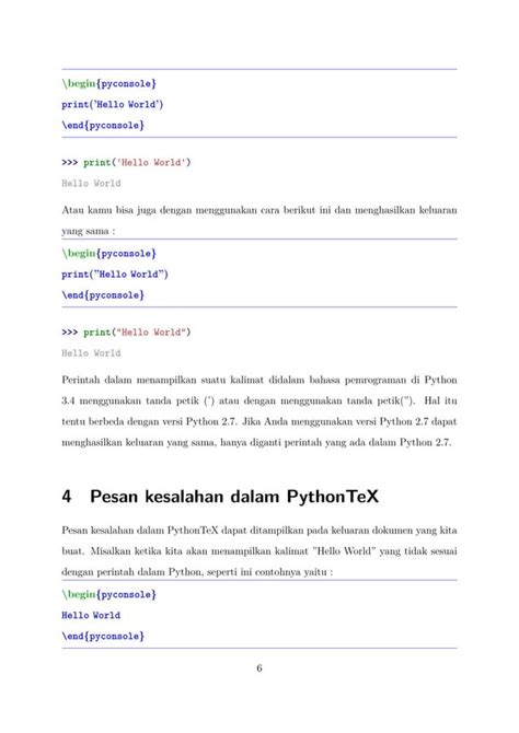 Introduction To Pythontex Pdf