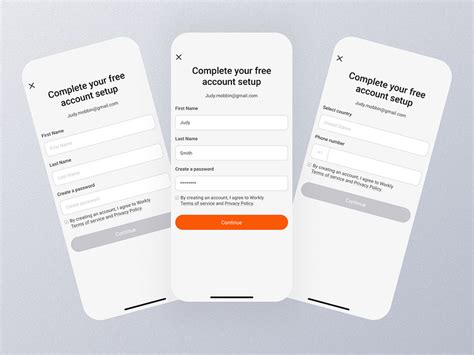 Reset Password Mobile App Ui By Ui Ants On Dribbble