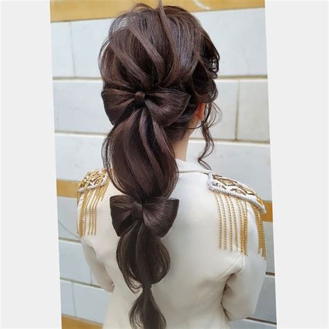 مدل شینیون پاپیون دخترانه و شیک مدل شینیون پاپیونی عروس