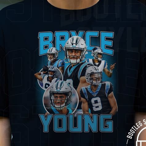 Bryce Young Football Shirt For Men Women Vintage 90s Bootleg Style