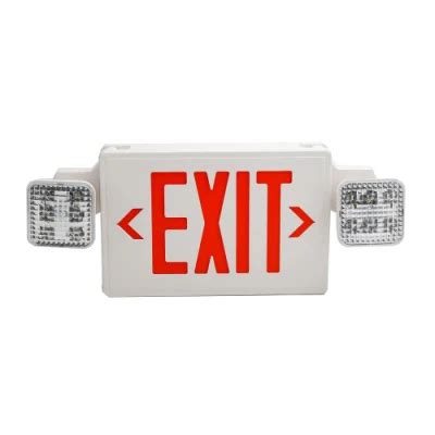 Battery Backup LED Building Emergency Light Custom Exit Sign China Exit Sign And LED Sign