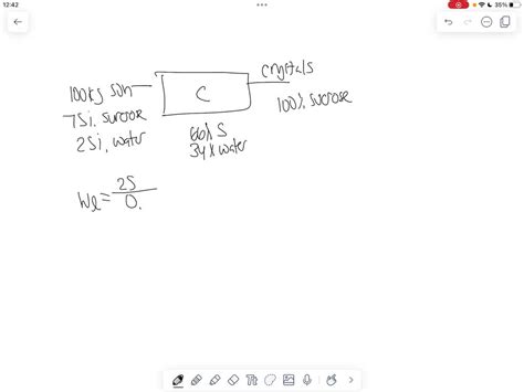 Determine The Quality Of Sucrose Crystals That Will Crystallize Out Of
