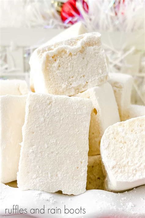 Yummy Eggnog Marshmallow Recipe Ruffles And Rain Boots