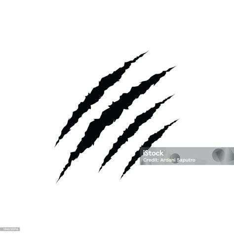 발톱 은 흰색 배경에 격리 된 아이콘을 긁는다 발톱 기호 벡터 일러스트레이션 가장자리에 대한 스톡 벡터 아트 및 기타 이미지 가장자리 갈고리 발톱 고리 발톱 Istock