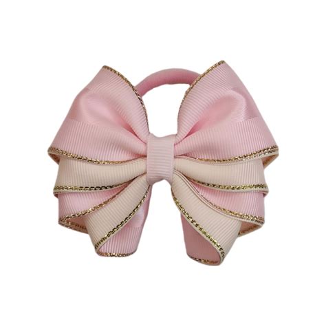 خرید و قیمت کش مو دخترانه مدل پاپیون زری دار از غرفه دلیشاپ لاین