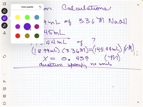 SOLVED Question 4 2 Pts If You Add 126 45 ML Of Water To 18 99 ML Of 3 36 M Sodium Hydroxide