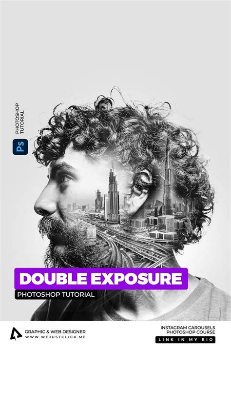 Double Exposure Photoshop Tutorial Video Photoshop Tutorial