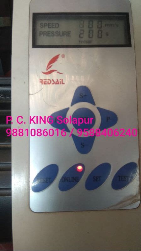 Redsail Cutting Plotter Control Pannel Certification Ce Certified