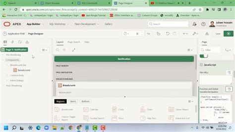 Jubaer Hossain On Linkedin Real Time Notification In Oracle Apex