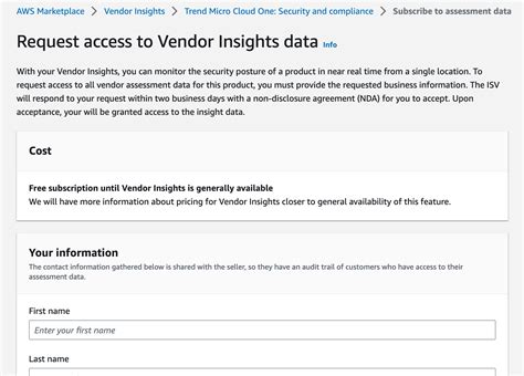 新機能 Aws Marketplace Vendor Insightsが発表されました Reinvent Developersio