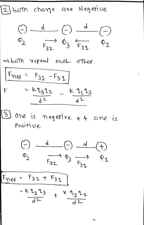 [solved] calculate the net electrostatic force that particles q1 and q2