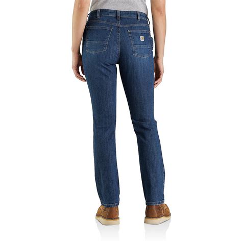 Carhartt Womens Rugged Flex Relaxed Fit Jeans Academy