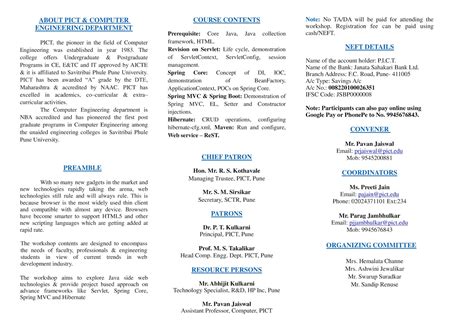 computer revolution two day state level workshop on