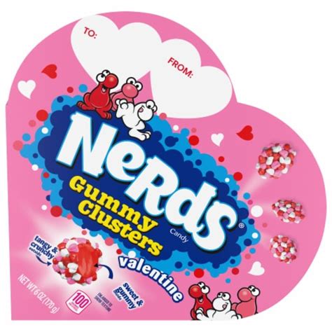 Nerds Valentines Gummy Clusters Heart T Fig App