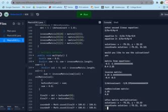 Matrix System Of Equations Solver Devpost