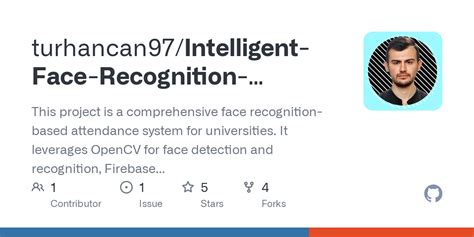 GitHub Turhancan Intelligent Face Recognition Attendance System This Project Is A