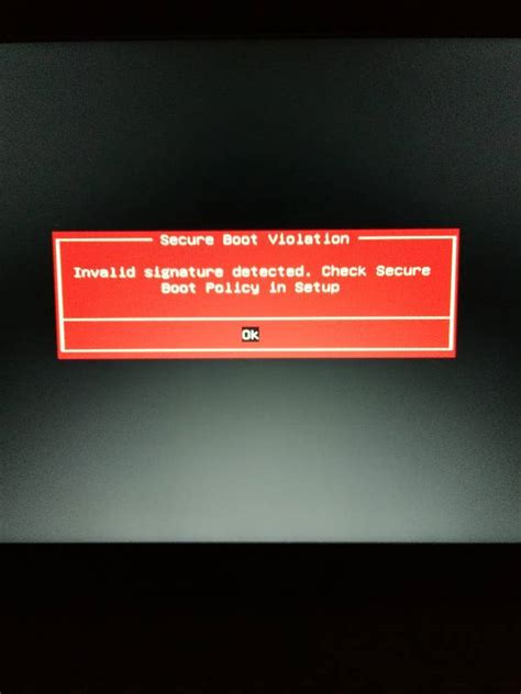 电脑开机出现secure Boot Violation怎么办？百度知道