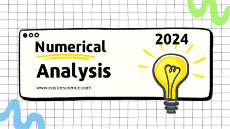 Numerical Analysis 2024 Bsc Computer Science Part 2 Easter Science