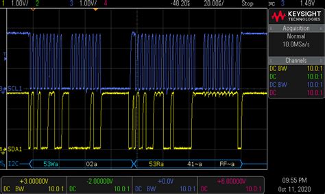 I2C On SAMC21 Sends Out Stop Condition Incorrectly Issue 50256 Zephyrproject Rtos Zephyr