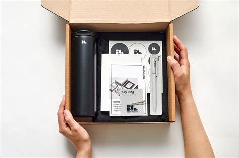 웰컴키트 기업 브랜드 굿즈 소량 제작 빠른 제작 비더굿즈