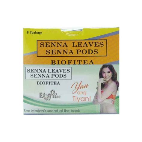 Biofitea Senna Leaves Senna Pods 5 Teabags Watsons Philippines