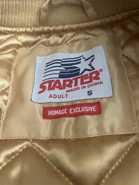 San Francisco 49ers Homage Exclusive Starter Jacket Gold Sf Niners