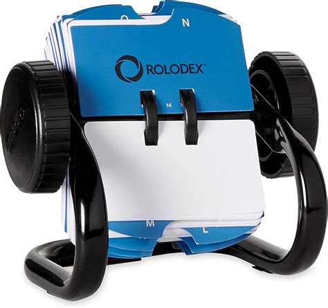 Rolodex® Mini Classic Rotary Card File 1 3 4 X 3 1 4 250 Cards