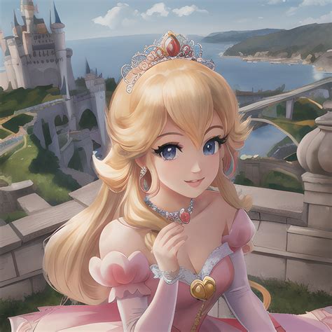 Princess Peach Ver4 By Dreamoffs On Deviantart