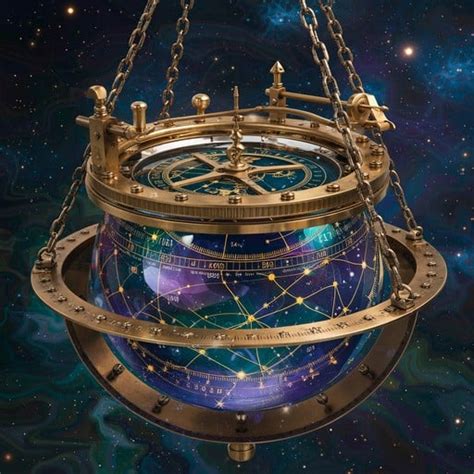 Free Cosmic Navigation Portal Image Brass Cosmic Celestial