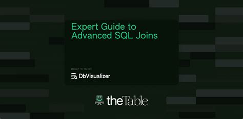 Expert Guide To Advanced SQL Joins What You Need To Know