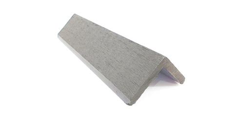 Silver 36m Composite Cladding Edging Trim 50mm L Shaped