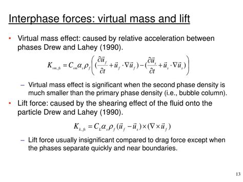 PPT Lecture Eulerian Flow Modeling Applied Computational Fluid Dynamics PowerPoint