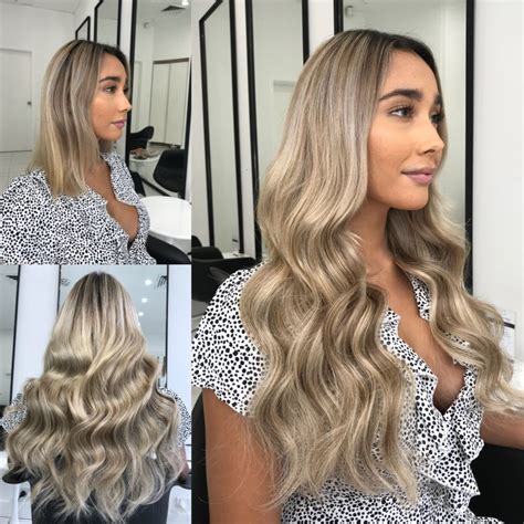 Tape Hair Extensions Before And After Images Australias Leading Hair Extension Salon Hair