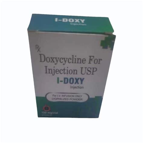 I Doxycycline Injection Usp 100mg At Rs 400 Vial In Phagwara Id 2852641371873
