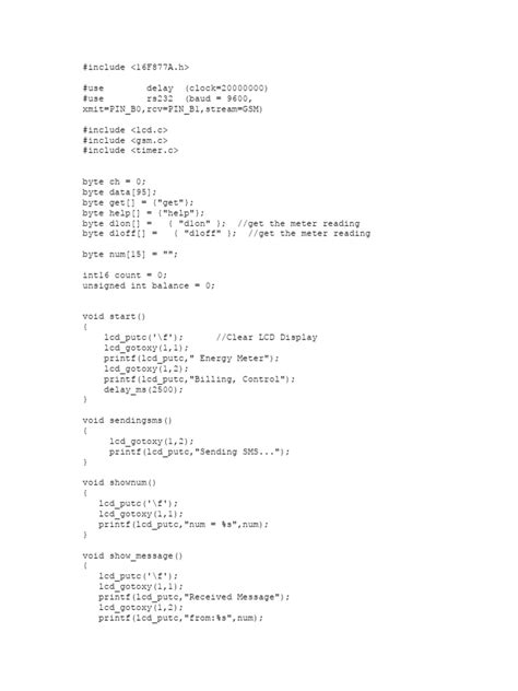 Automatic Electricity Billing Machine Pdf Computer Hardware