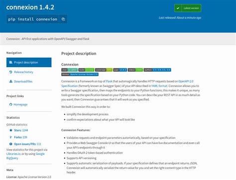 pypi description renders incorrectly · issue 584 · spec first
