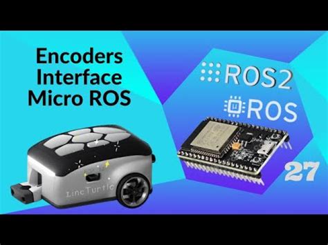 Decoding Motor Motion Analyzing Encoder Ticks ROS2 For Beginners And Microros With ESP32