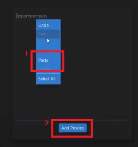 Step By Step Proxy Setting Tutorial In Balko Sneaker Bot