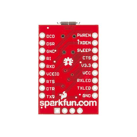 ft232rl usb to serial breakout board robotshop