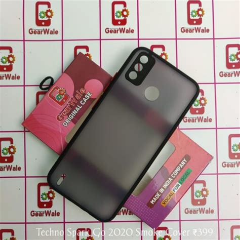 Techno Spark Go Smoke Cover Limited Edition