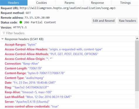 Javascript Cors Headers For Accessing A File On Another Domain